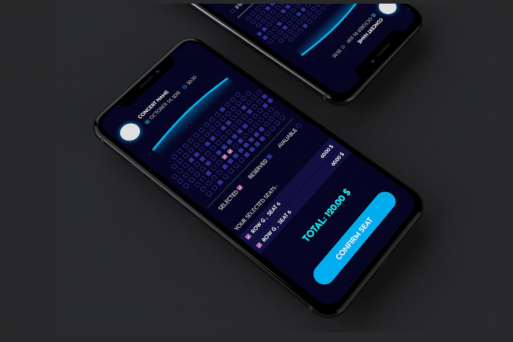 UI Challenge 1 – Concert design by Habib Nasiri – Flutter 4 Fun